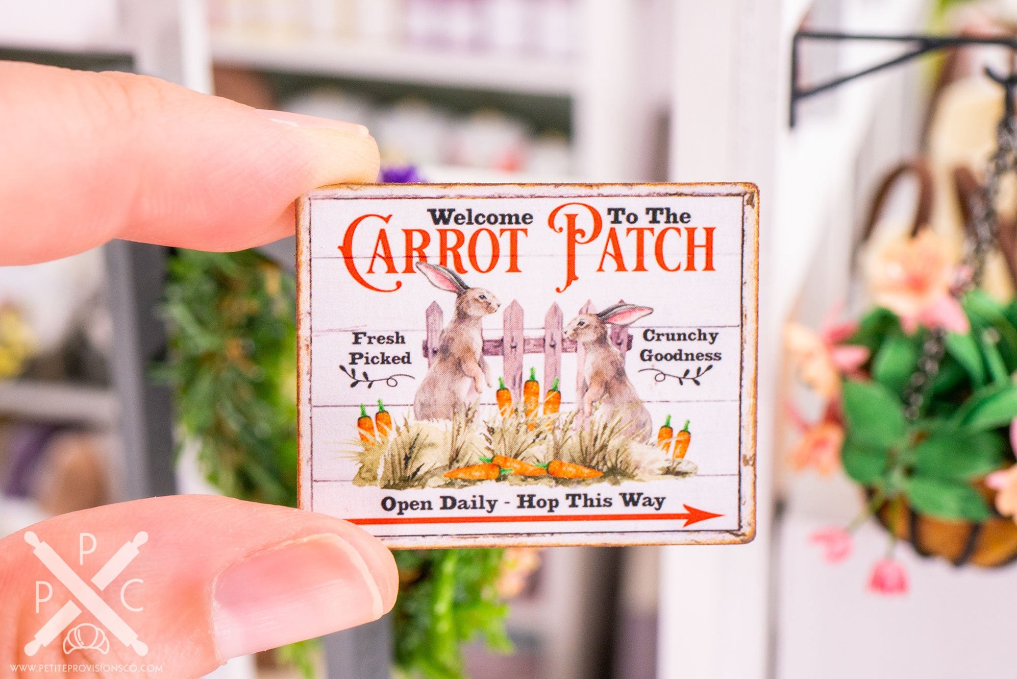 Welcome to The Carrot Patch Sign– The Petite Provisions Co.