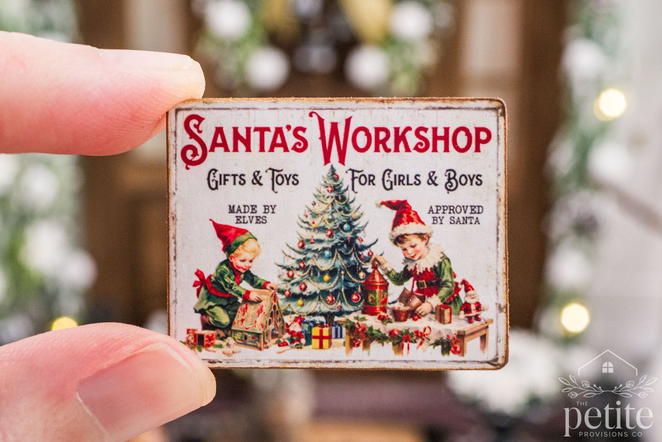 Handmade 1:12 Scale Christmas Miniatures – Petite Provisions Co.– The ...