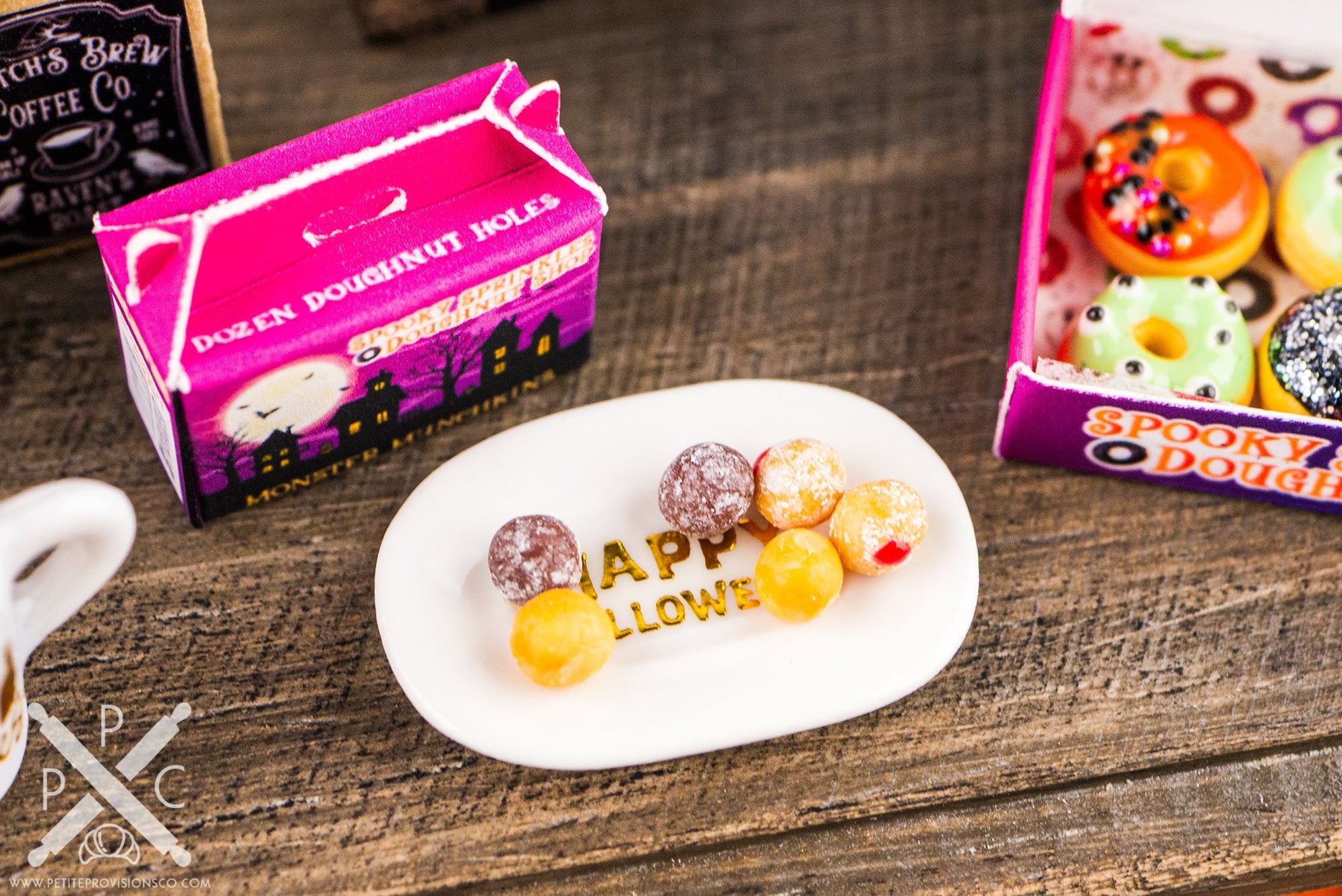 Spooky Sprinkles Doughnut Shop Monster Munchkins Doughnut Holes– The ...