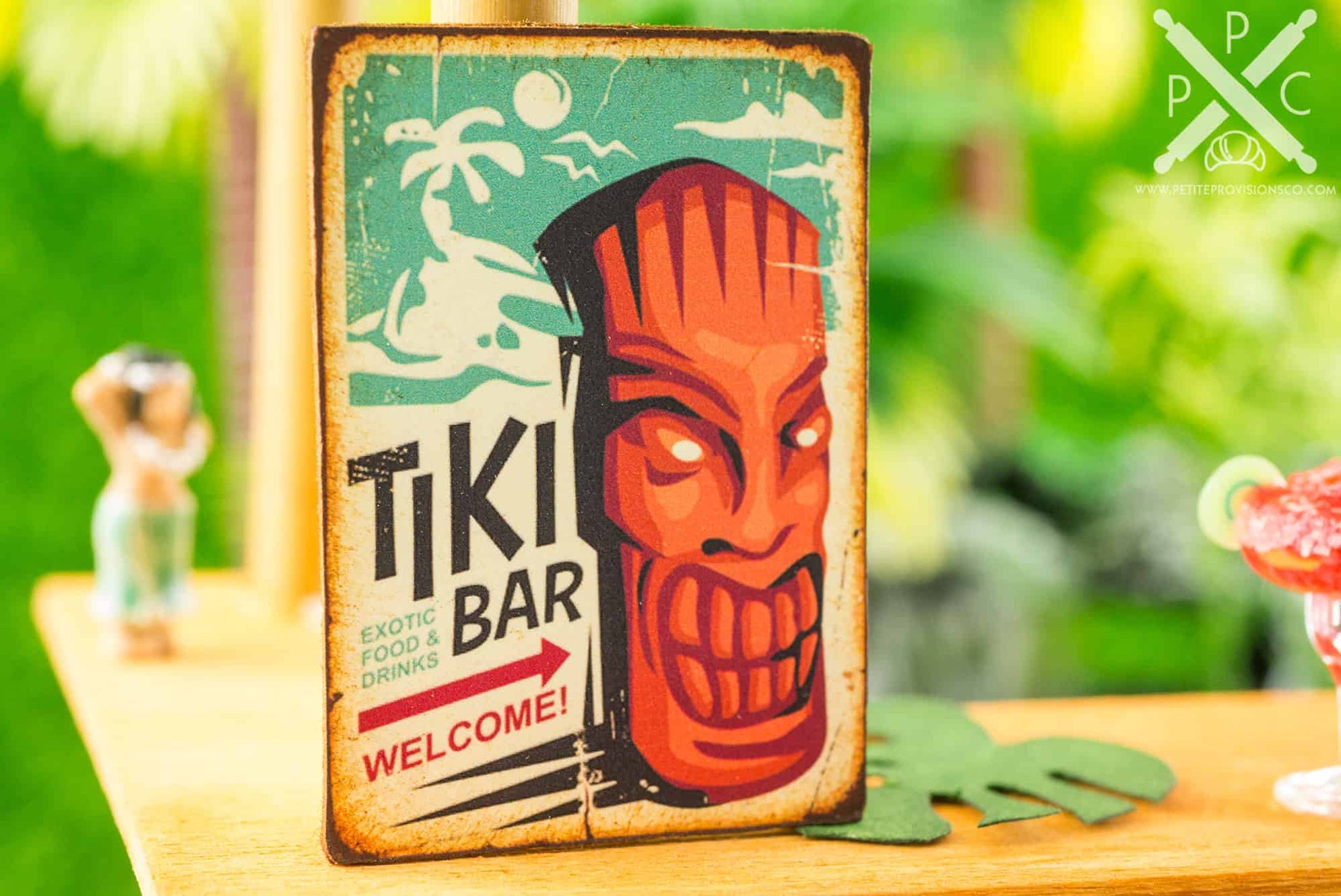 Tiki Bar Sign– The Petite Provisions Co.