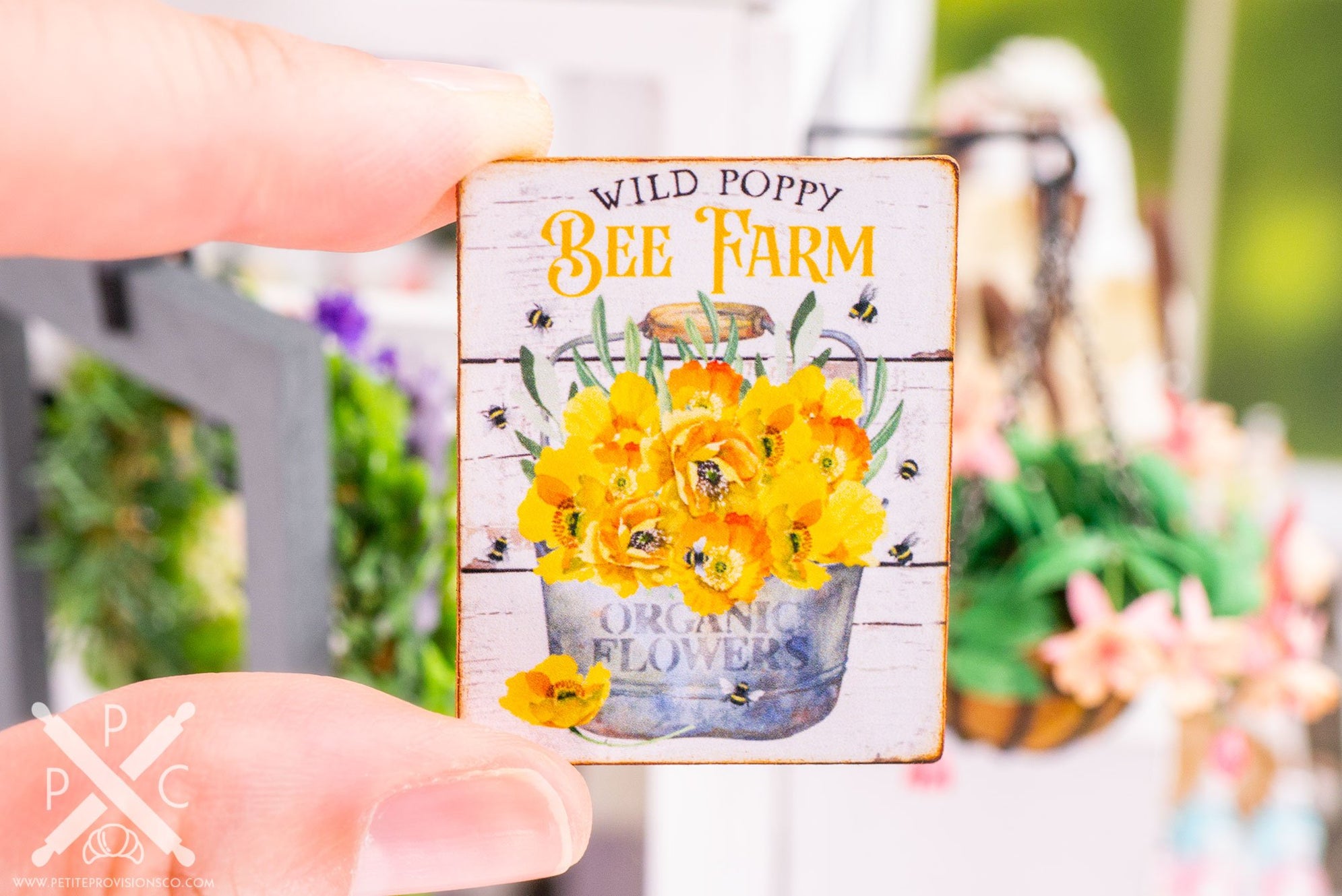 Wild Poppy Bee Farm Sign– The Petite Provisions Co.